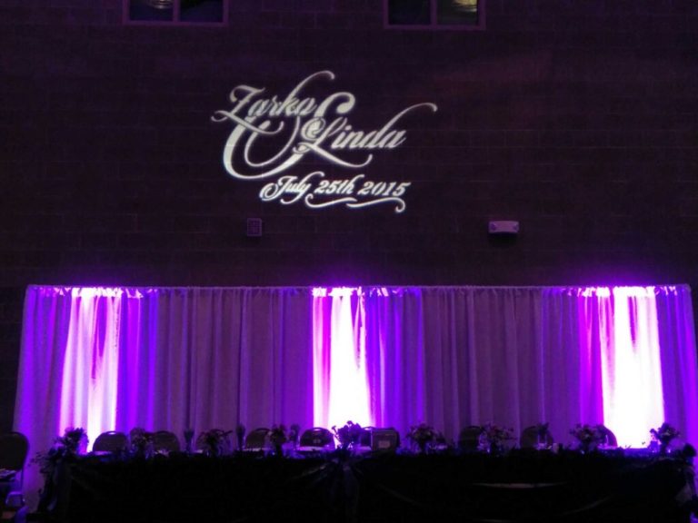Using a Projector at Your Wedding - Eventlightingrental